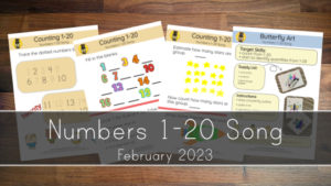 Numbers 1-20 Lesson Printables - The Singing Walrus