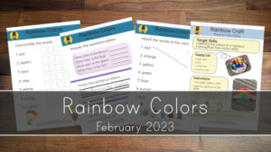 Colors Song Printables - The Singing Walrus