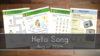 Hello Song Printables - The Singing Walrus